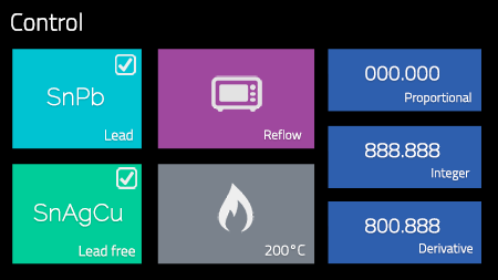 An open-source Cortex-M0 halogen reflow oven controller with TFT LCD | Andys Workshop