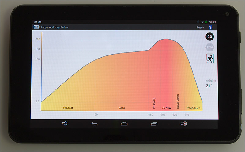 An android reflow controller that anyone can build | Andys Workshop