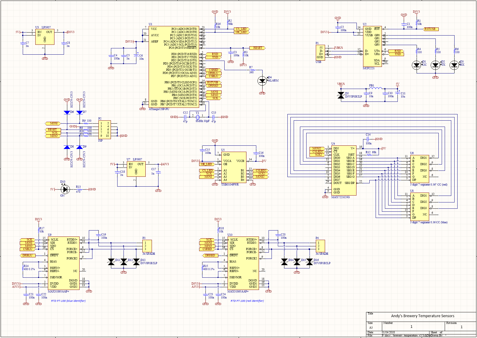 Process automation: another RTD sensor board | Andys Workshop