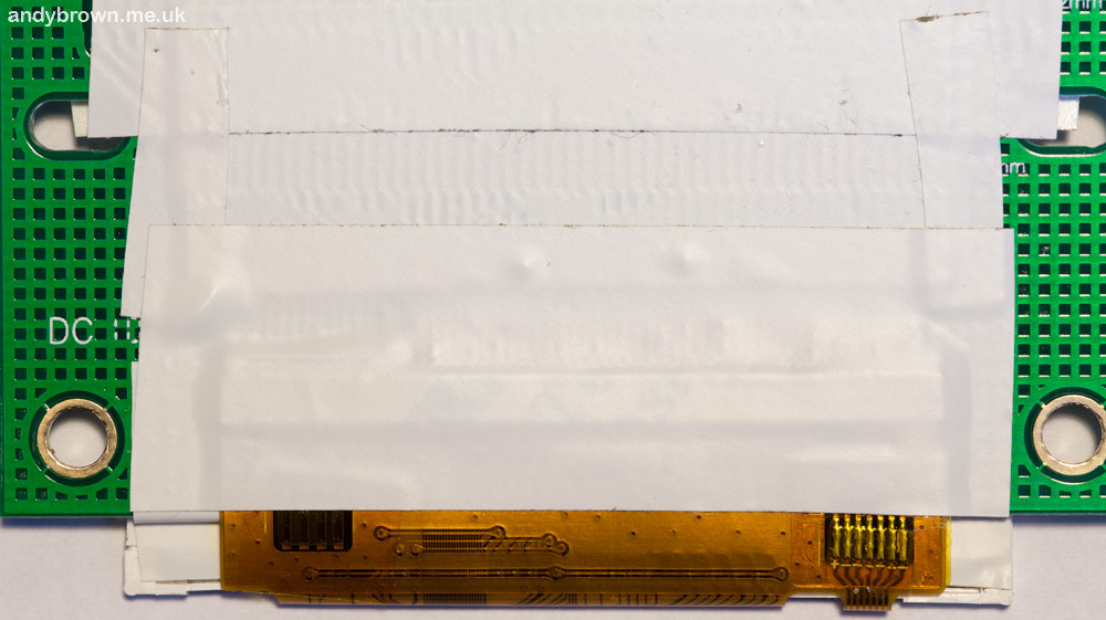 How to hand solder an LCD FPC/FFC connector | Andys Workshop