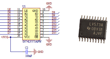 A generic optimised 16-bit LCD adaptor for the Arduino | Andys Workshop